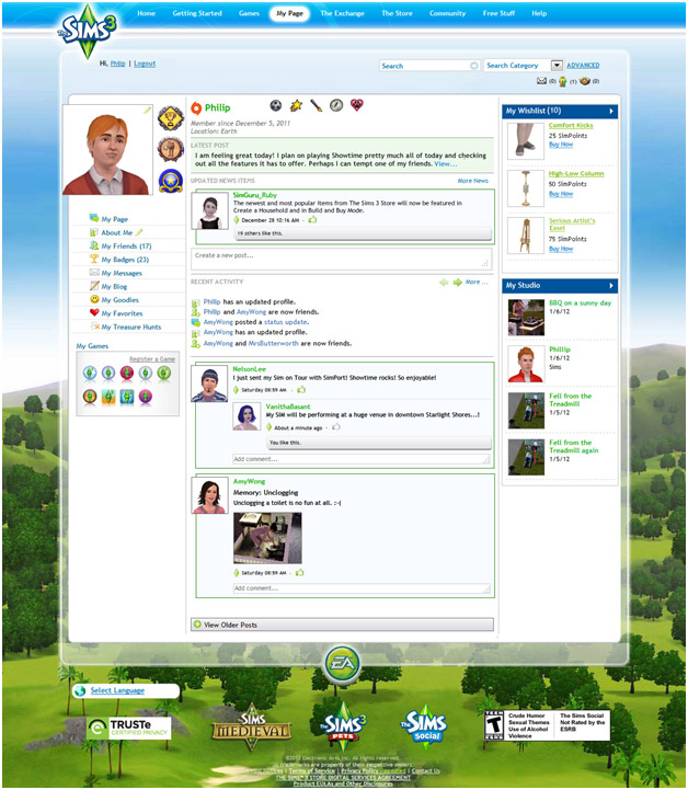 diversôes.net: the sims 3